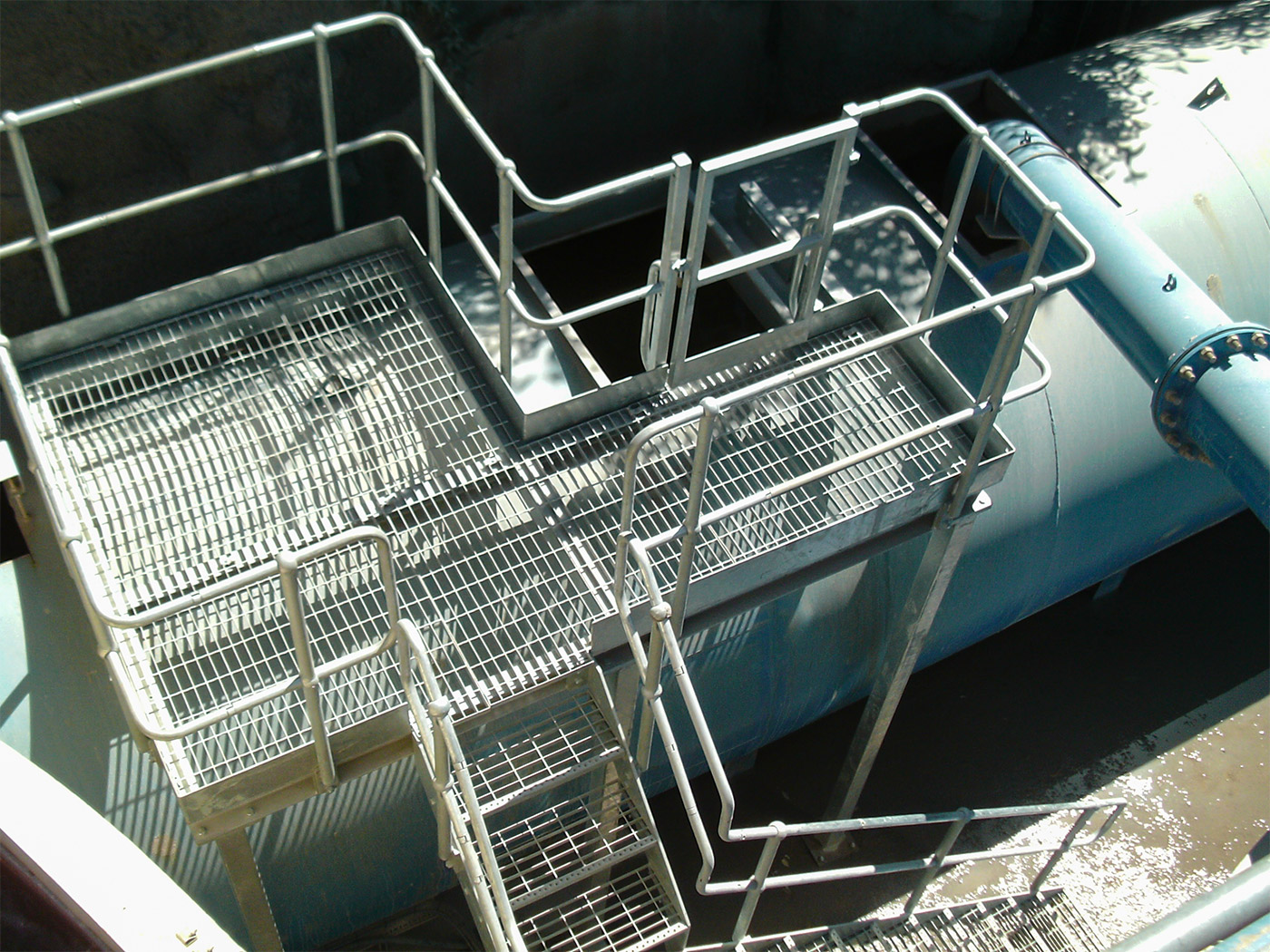 Access Platform and Stairs Fabrication Welding | AJ Specialists