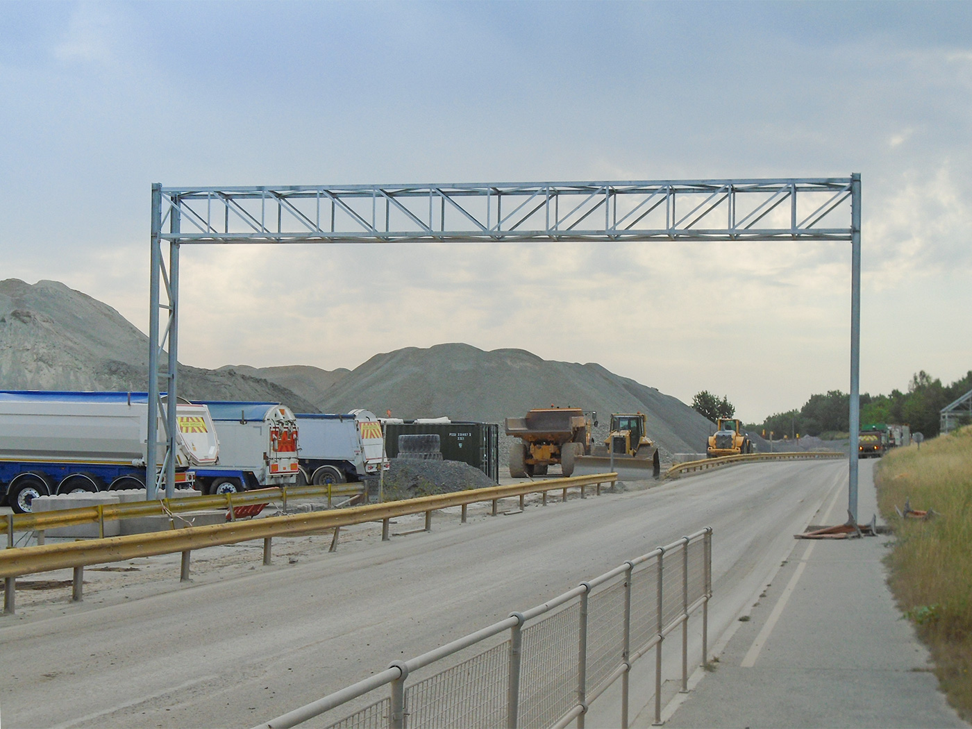 Road gantry design and manufacture | AJ Specialist Welding